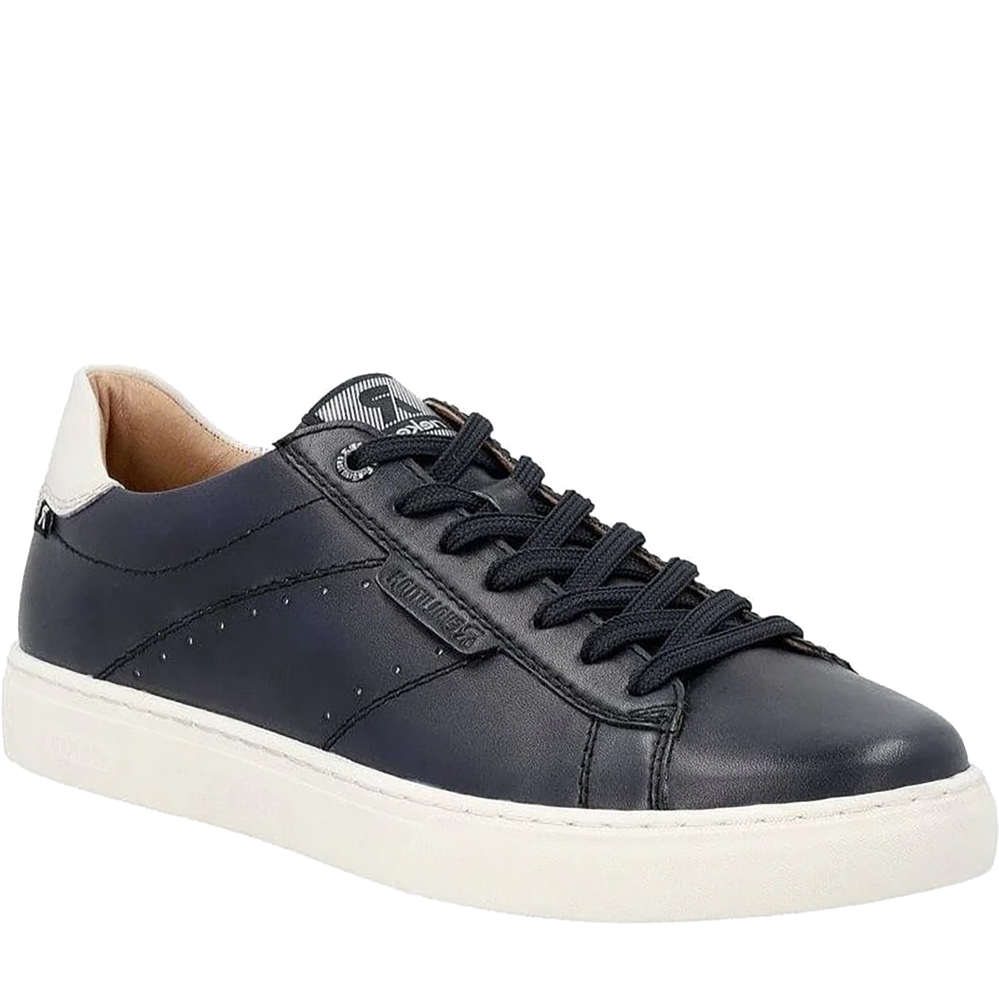 Men's Rieker Footwear style name Nash 04 in color Navy/ Pacific. Sku: U0704-14 – Shoe Mill