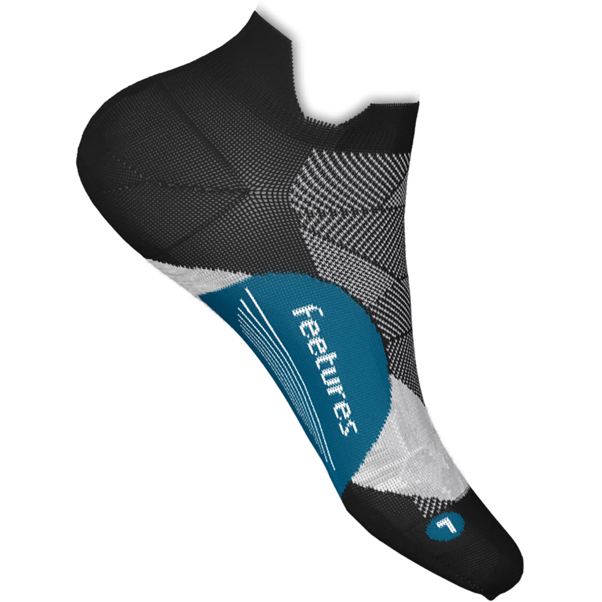 Unisex Feetures Sock style name Elite Light Cushion No Show in color ...