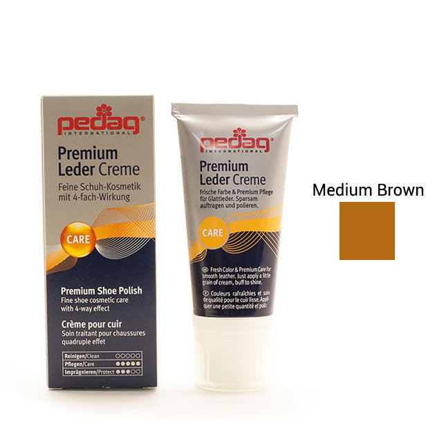 Pedag Medium Brown Polish 50Ml Medium Brown – Shoe Mill